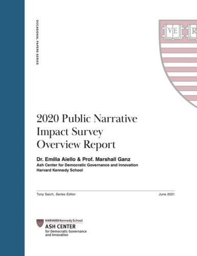 2020 Public Narrative Impact Survey Overview Report – Ash Center