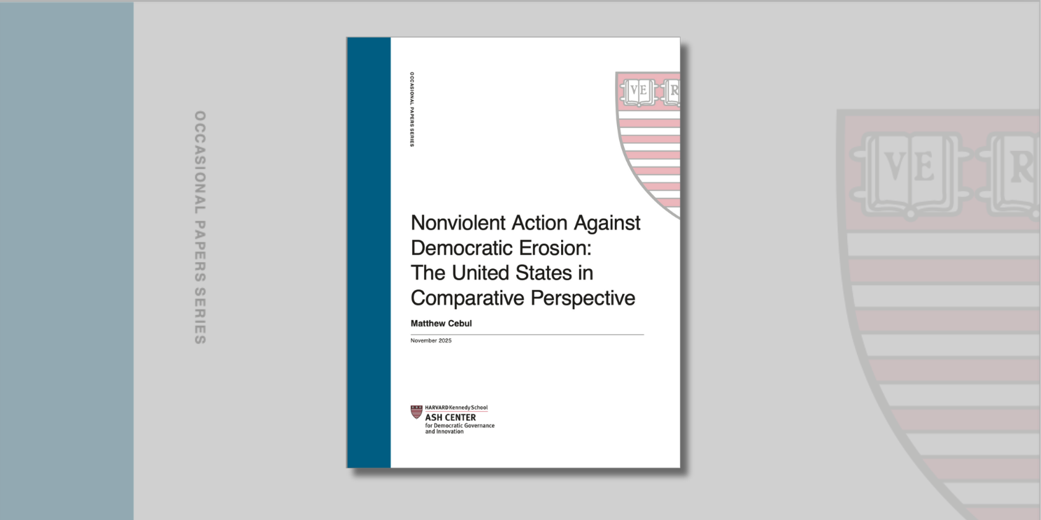 Nonviolent Action Against Democratic Erosion: The United States in ...